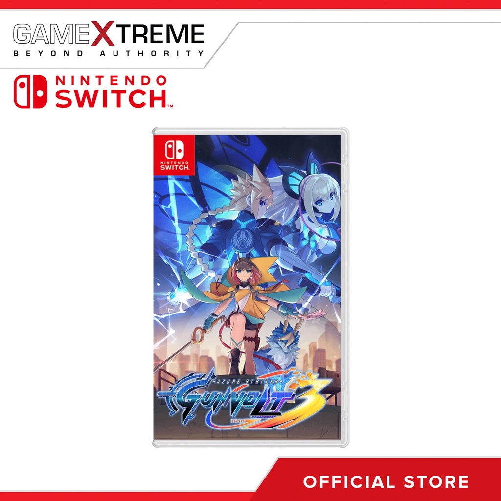 Nintendo Switch Azure Striker Gunvolt 3 R3 | Shopee Philippines