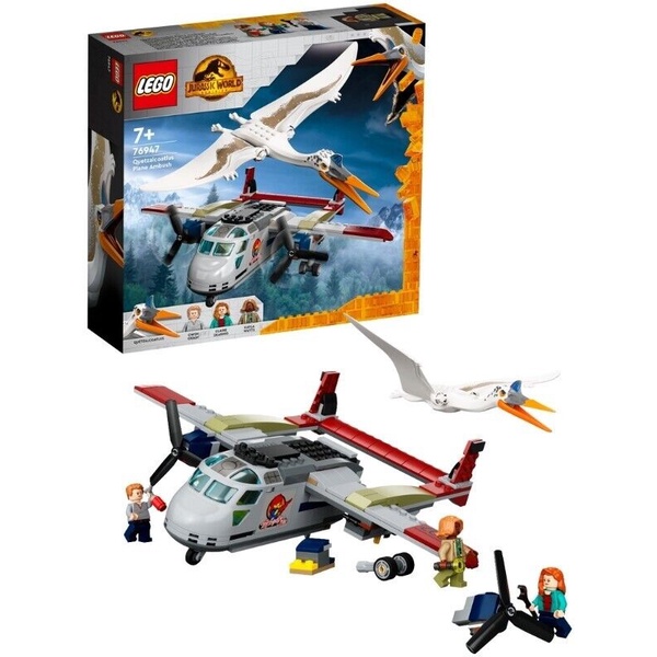 LEGO 76947 Jurassic World: Quetzalcoatlus Plane Ambush Toy - NEW ...