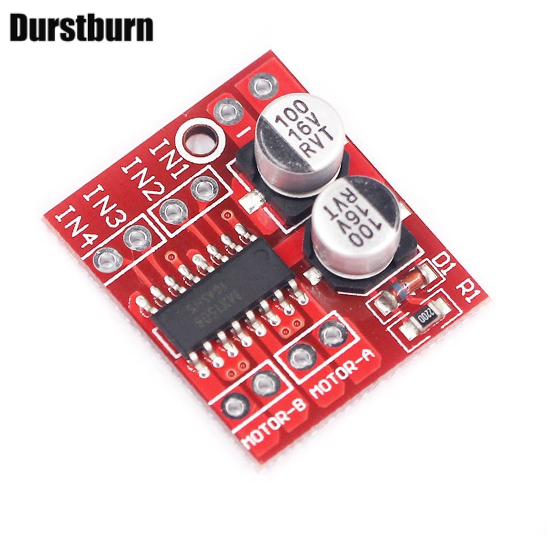 5A 2 way DC Motor Driver Module PWM Speed Dual H-Bridge Stepper L298N ...