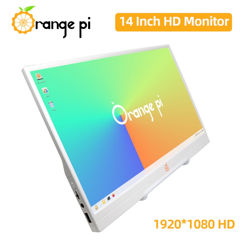 Orange Pi 14 Inch Portable Monitor IPS Screen 1080P HD Display for ...