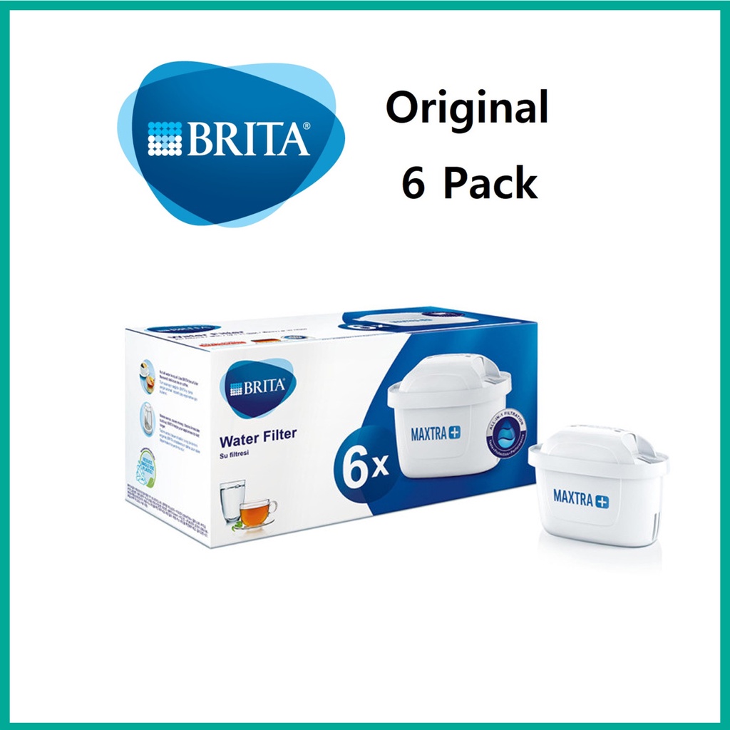 BRITA MAXTRA+ Filter Cartridges 6 pack, Made in Germany | Shopee Philippines