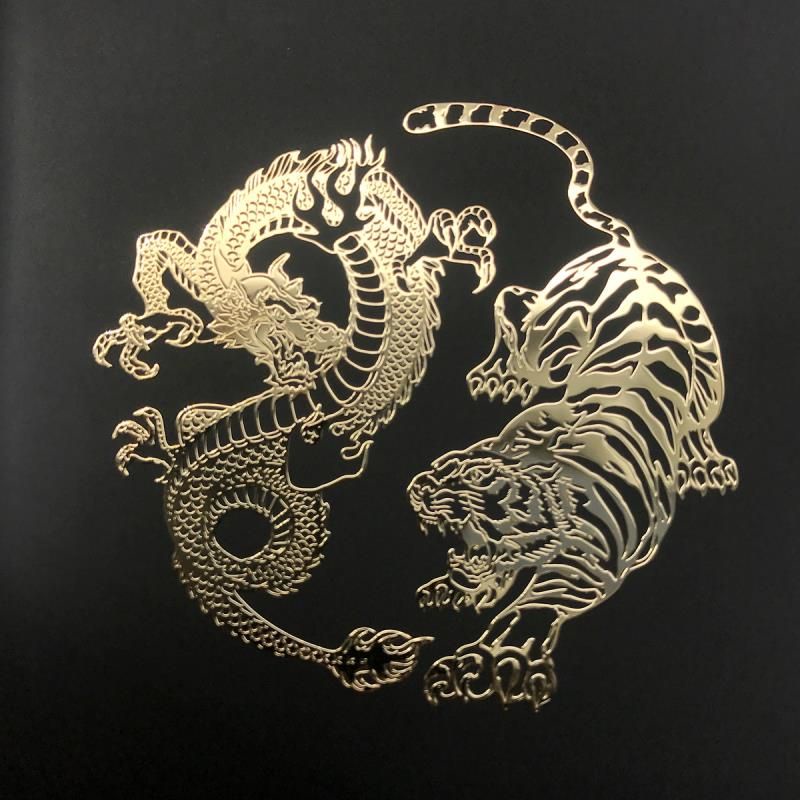 Dragon, PHUONG, TIGER stickers (Dragon and phoenix reunion) | Shopee ...