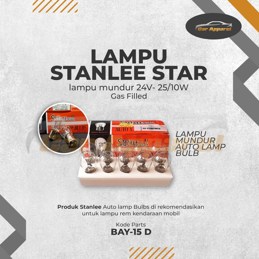 Stanlee 24V 25/ 10W 2-Leg Brake Stop Light for Cars and Motorcycles ...