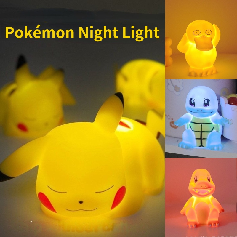 Pikachu Night Light Pokémon Pikachu Night Light Luminous Toys | Shopee ...