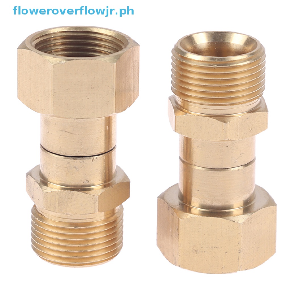 FJR Brass High Pressure Washer Swivel Joint Connector Hose Fitg M22 ...