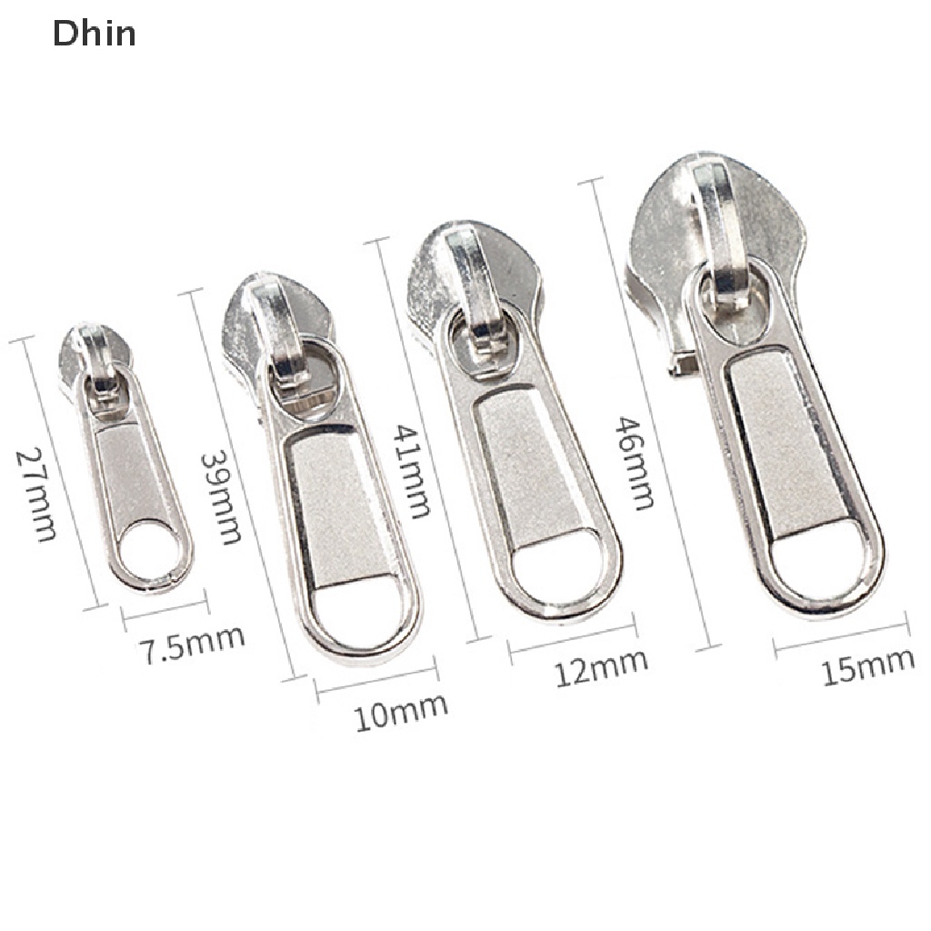 [Dhin] 5/8Pcs 4 Sizes Universal Instant Fix Zipper Repair Replacement ...