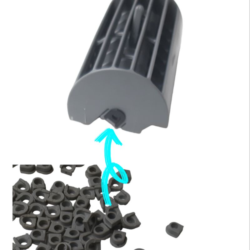 Ac grille retaining rubber/ac grille stopper/ac adjustment | Shopee ...
