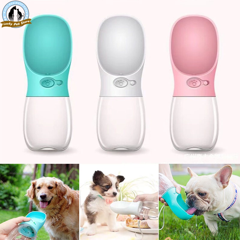 350/550ML Pet accompanying cup Outdoor portable travel water bottle Cat and dog water dispenser ...