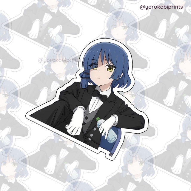 Ryo Yamada - Bocchi the Rock! - Waterproof Laminated Vinyl Stickers for ...