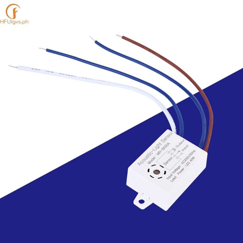 LED sound and light control sensor switch 1-40W ceiling light ...