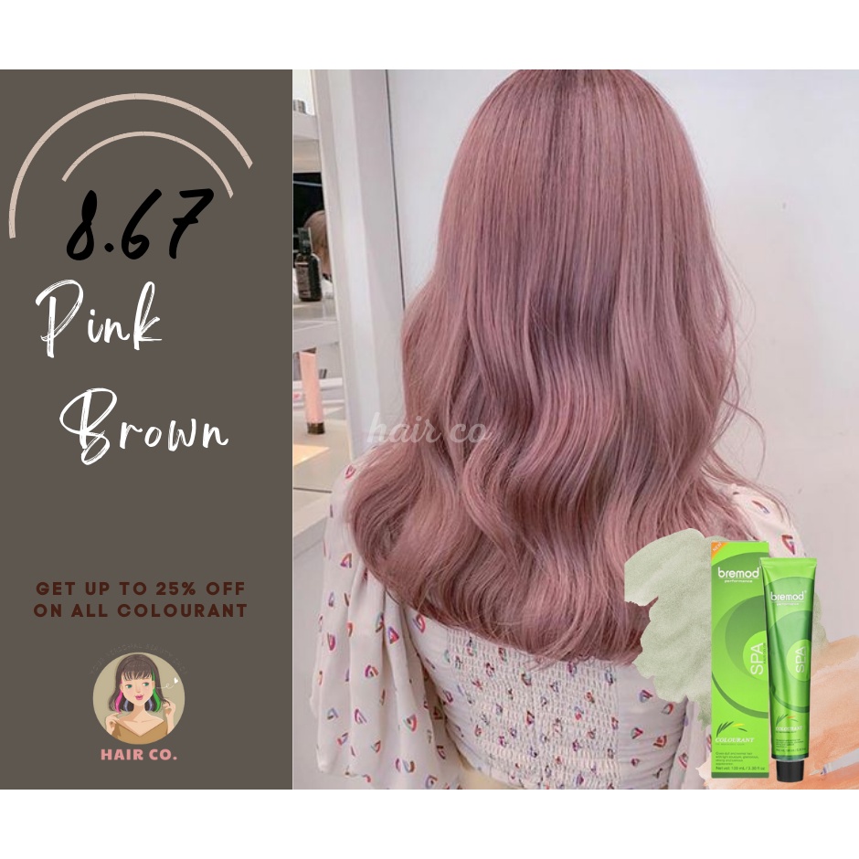 Pink Brown 8.67 Hair Color/Dye | Shopee Philippines