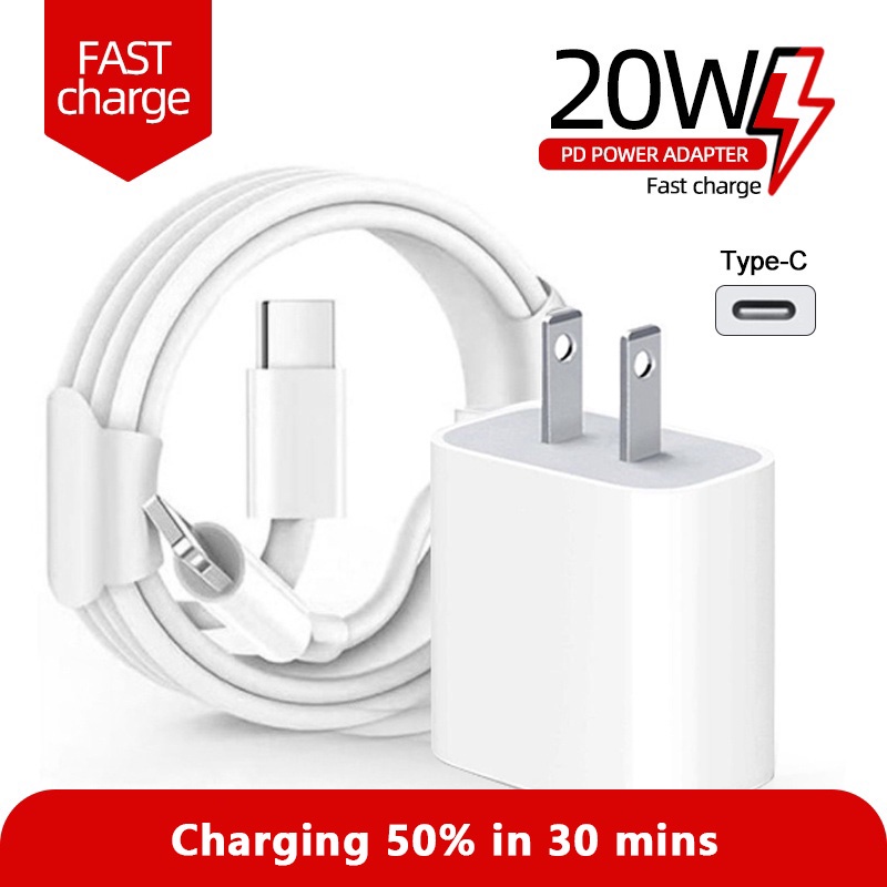 20W PD Charger Universal Fast Charger Type C Quick Charging Adapter ...
