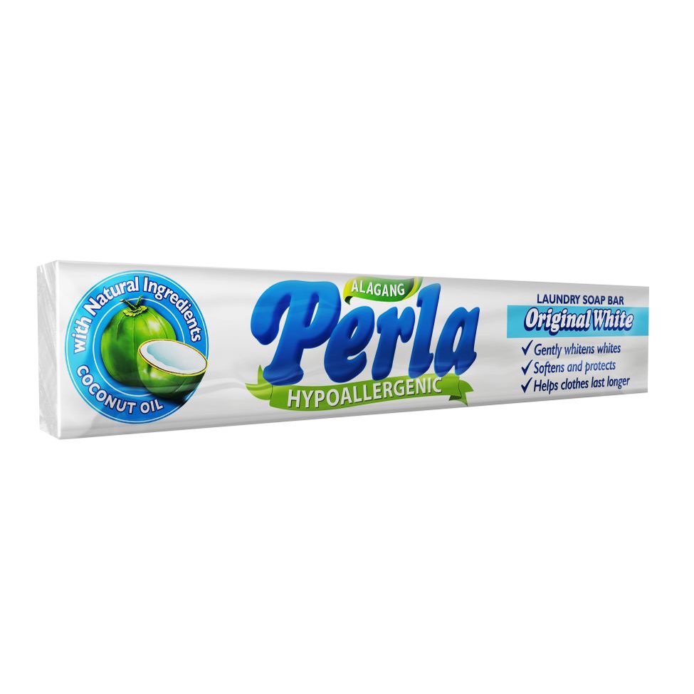 Perla Laundry Long Bar Detergent – Original White | Set of 6 x 380g ...