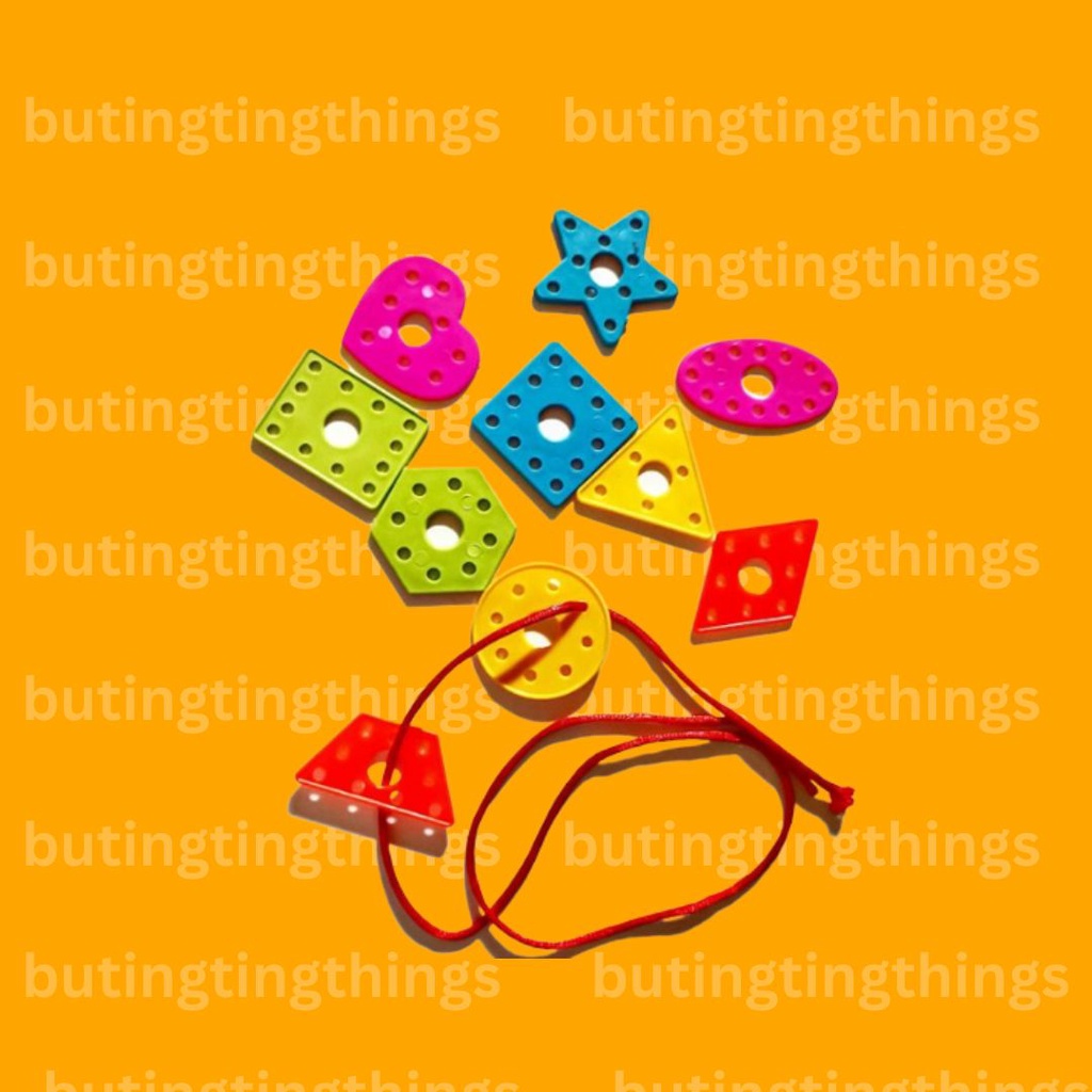 Plastic Lacing Shapes (10 pcs) BTTT-637 | Shopee Philippines