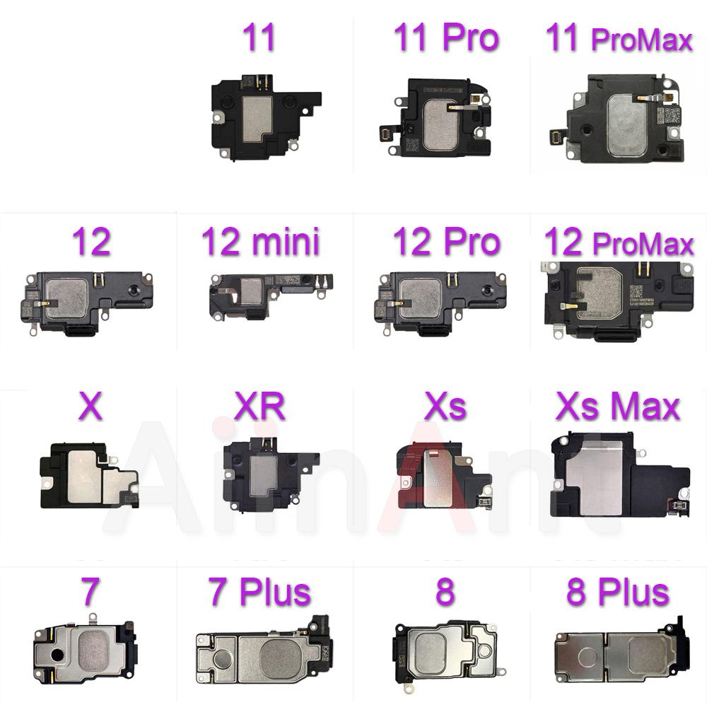 Original Bottom LoudSpeaker For iPhone X XR Xs 11 12 Pro Max mini Loud ...