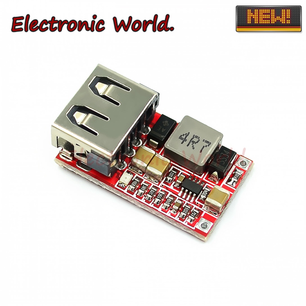 （1-5PCS）DC 6-20V 12V/24v to 5V USB Output charger step down Power ...