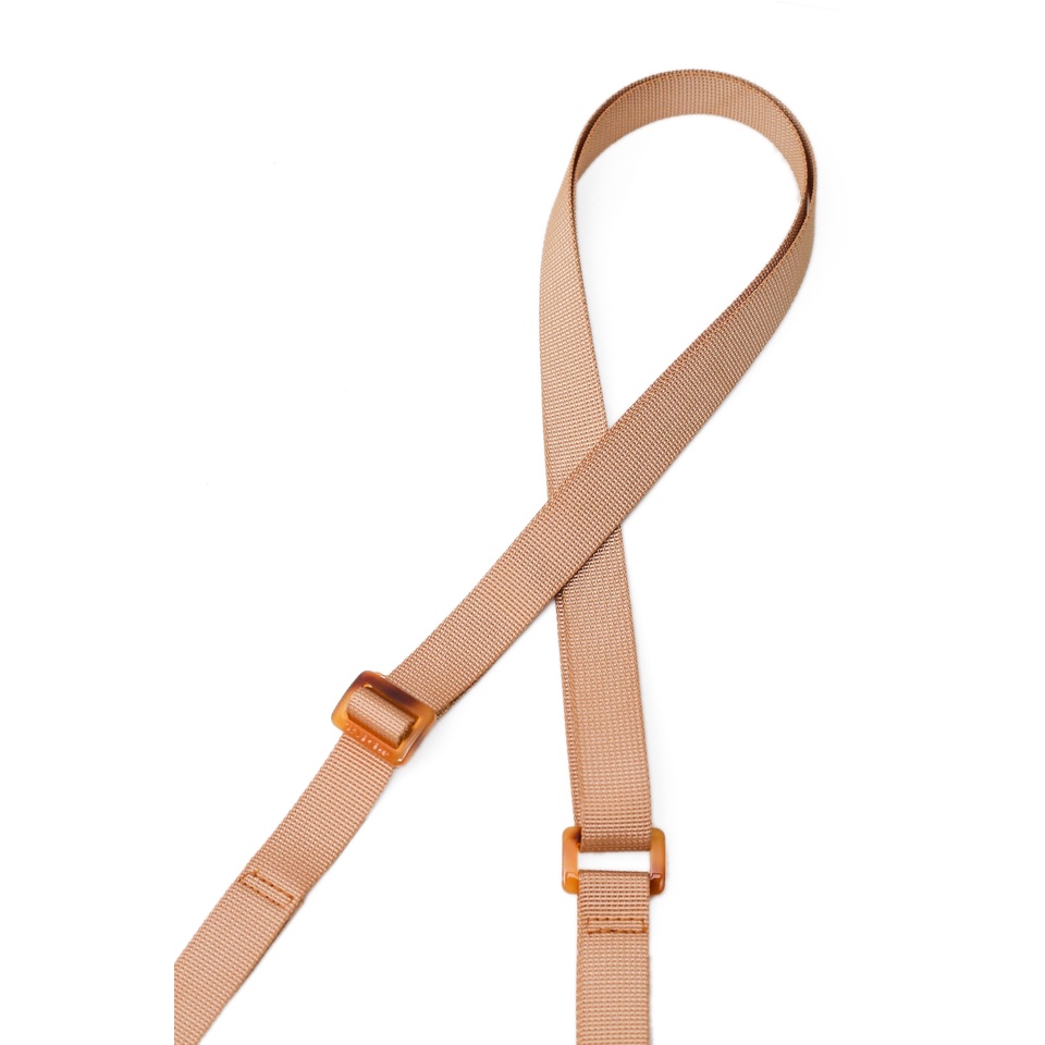 Skinny Sling- (Strap Only) Tan with Brown Tortoise Adjuster | Shopee ...