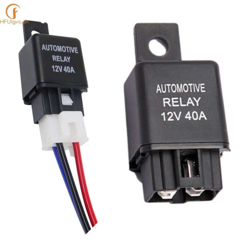 1pc 12V 40A 4 Pin Car Automotive Van Boat Bike SPST Alarm Relay ...