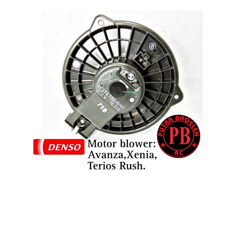 Denso avanza xenia terios rush Car ac blower Motor | Shopee Philippines