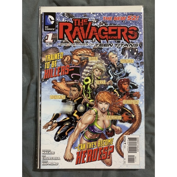 The Ravagers Assorted Comics DC JLA Superman Batman Teen Titanss Young ...