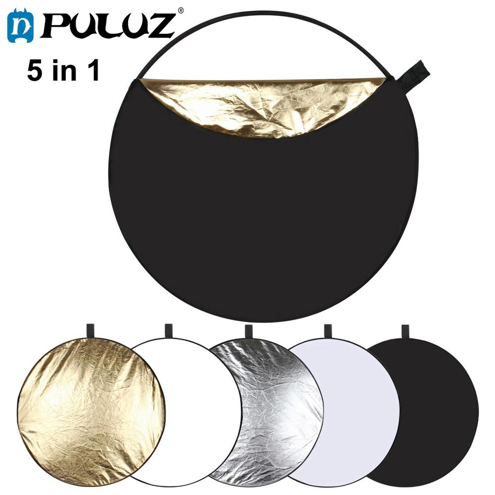 PULUZ 5 in 1 Multi Collapsible Photo Studio background Reflector Board ...