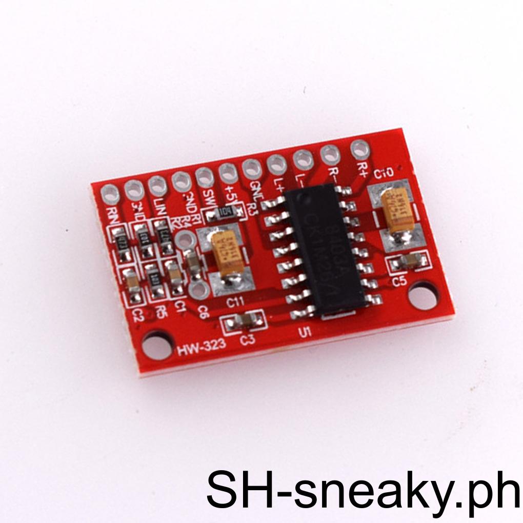 Speaker Sound Amplifier Board Power 5V High-speed Module Stereo 2X3W ...