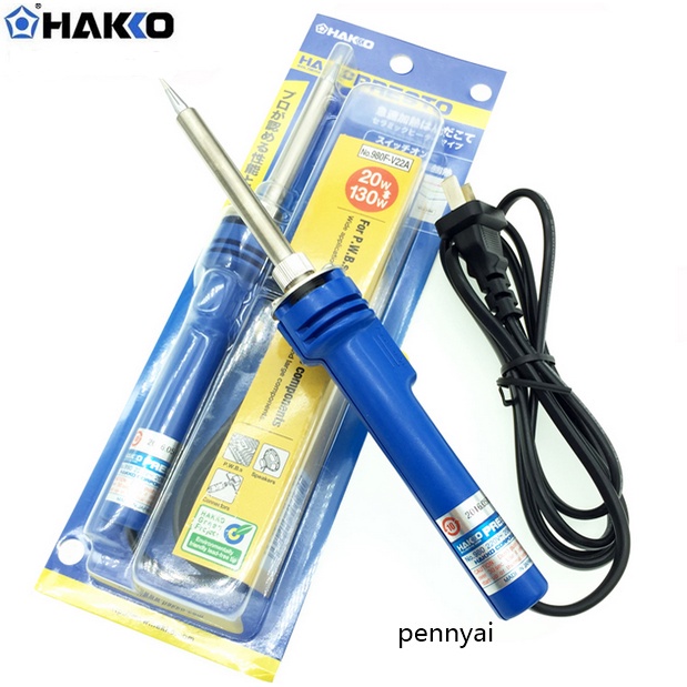 Japan HAKKO Dual-Power Electric Soldering Iron Constant Temperature Adjustable High-Power NO.980 ...