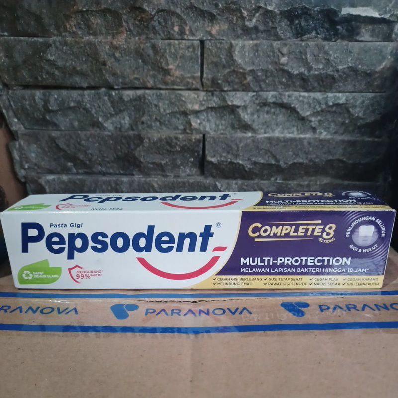 Pepsodent Complete 8 Series Multi Protection 150g | Shopee Philippines