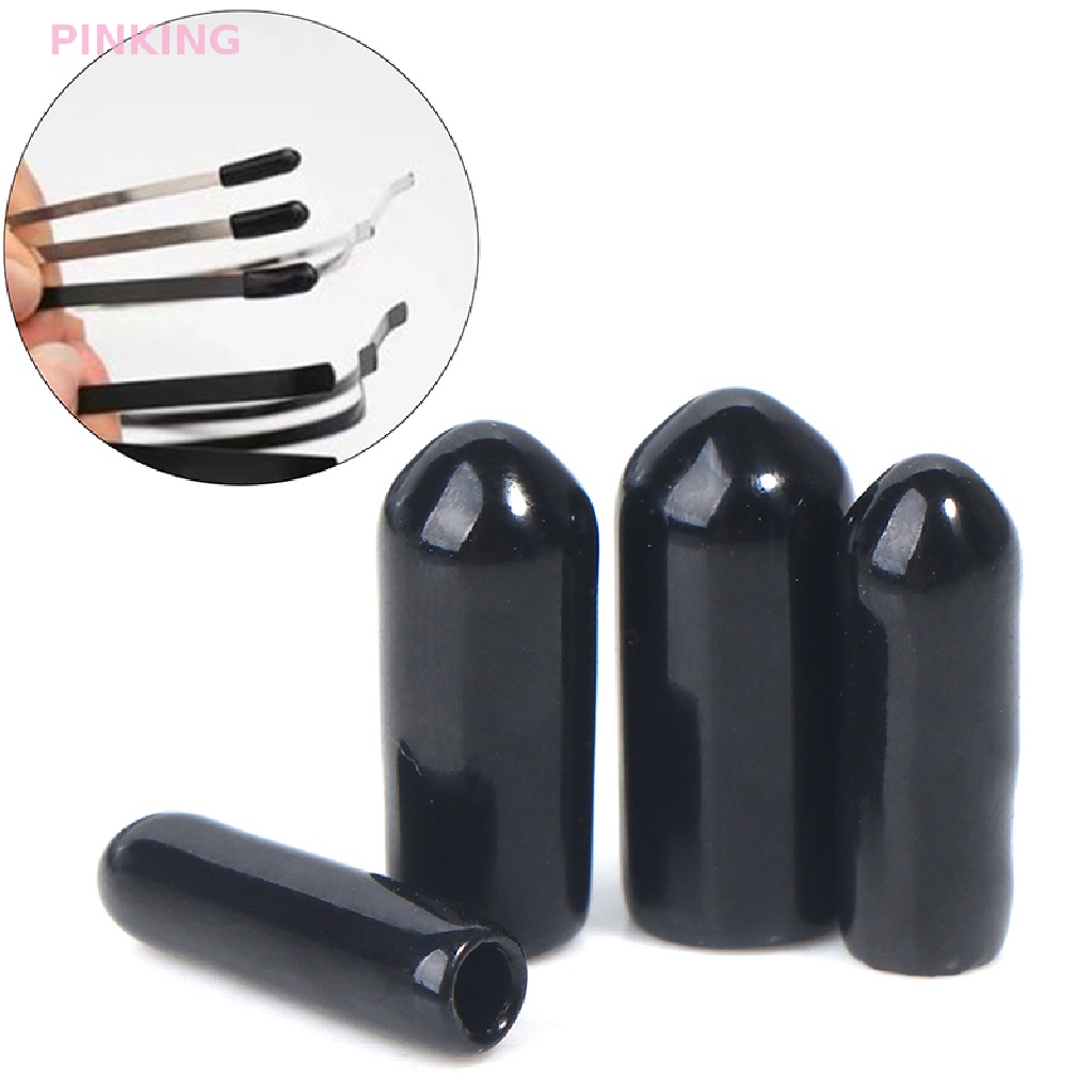 PINKING 200pcs Rubber Round End Cap Cover For Pipe Screw Thread ...