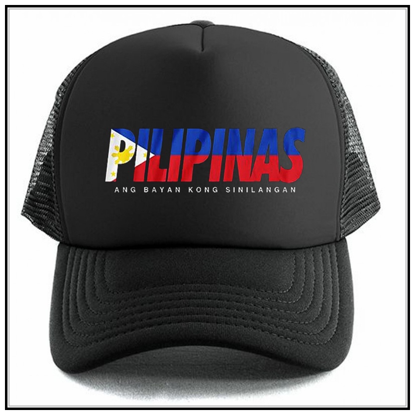 Pilipinas Pinoy Pinas Trucker Net Mesh Fashion Korean Dads Cap Hat ...