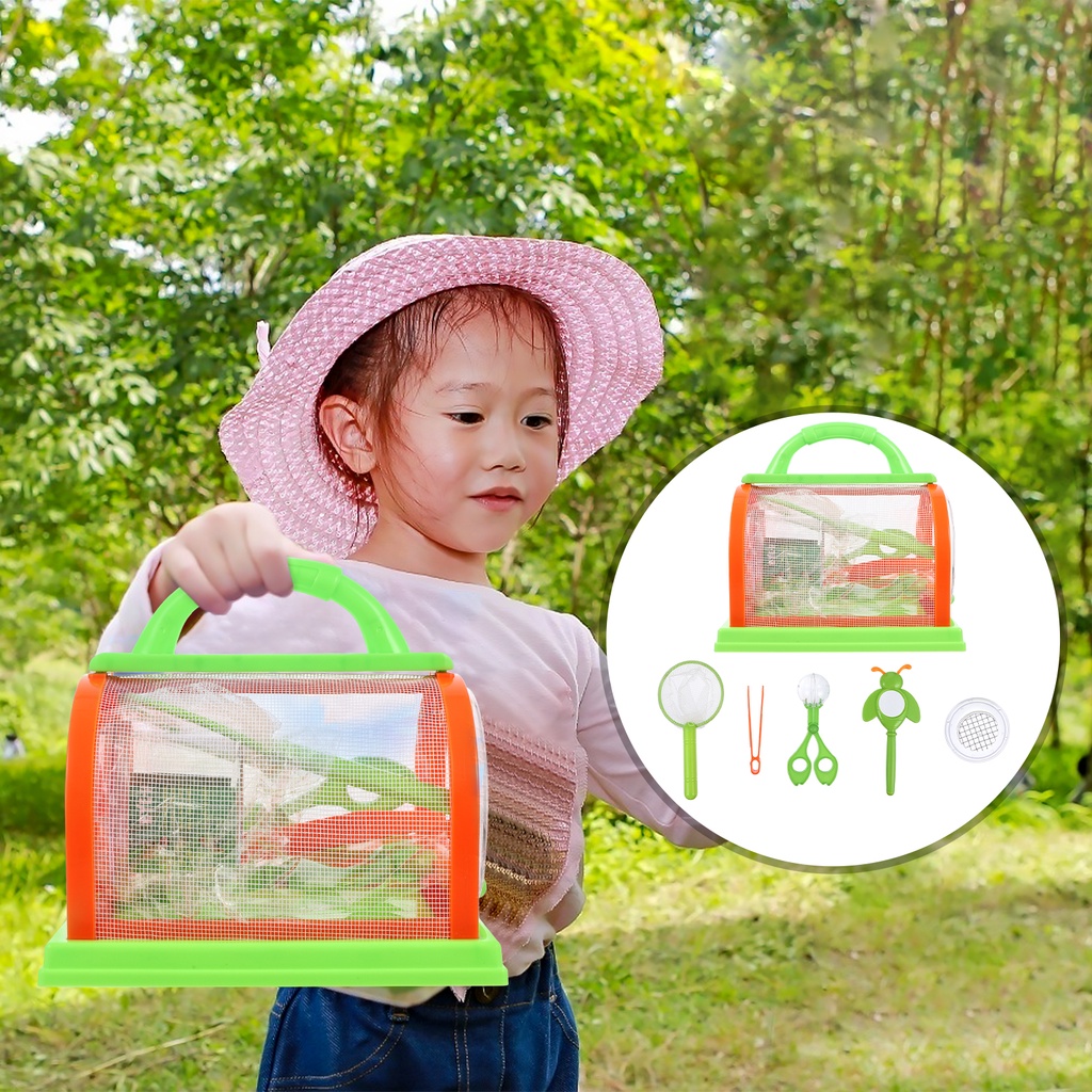 [READY STOCK] Insect Cage Observation Box Bug Viewing Kit Science ...
