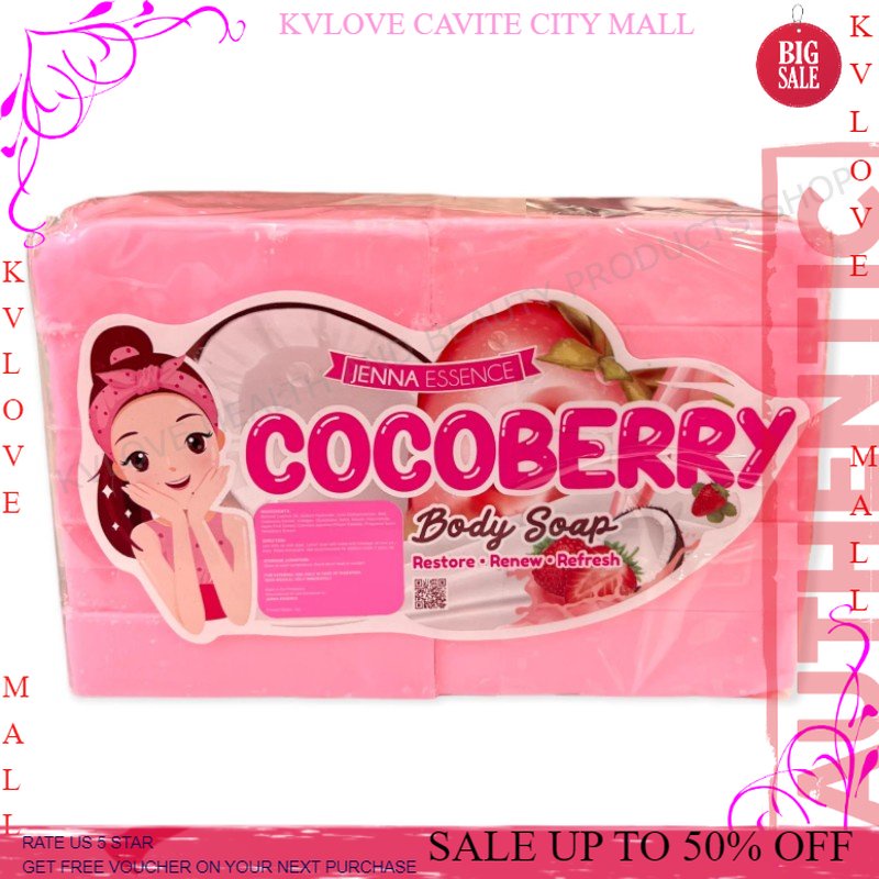 Original Cocoberry jenna essence soap new packaging KVLOVE cavite city ...