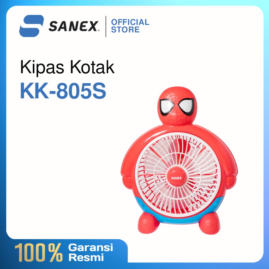 New!! Box Fan/KK-805S Spiderman Character 8 Inch" Box Fan | Shopee ...