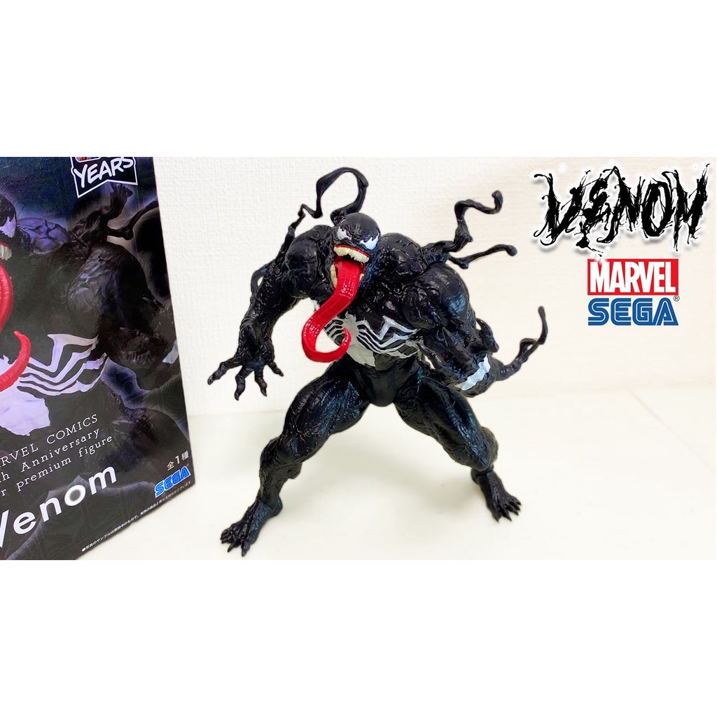 MARVEL COMICS VENOM 80TH ANNIVERSARY SEGA SUPER PREMIUM FIGURE (NO BOX ...