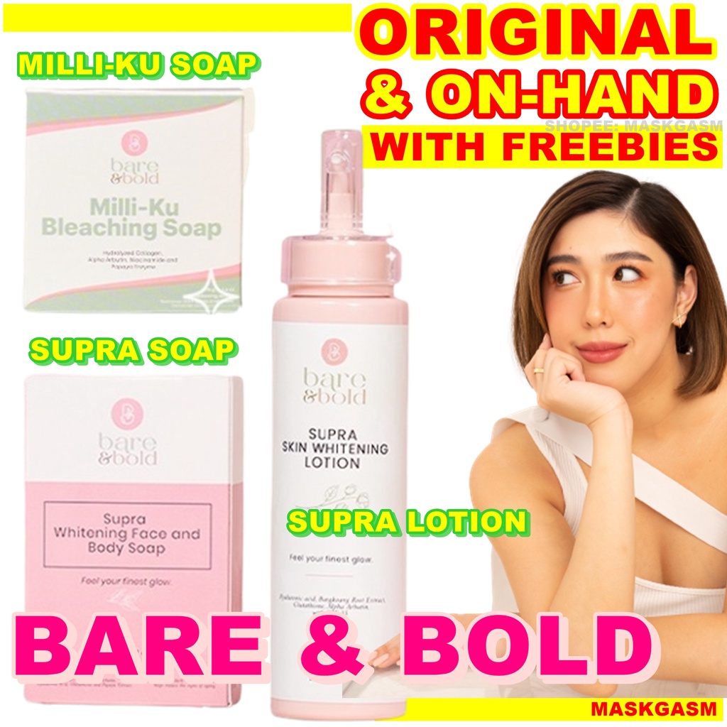 BARE AND BOLD by Ms Dani Barretto - Supra Lotion, Supra Soap and Milli ...