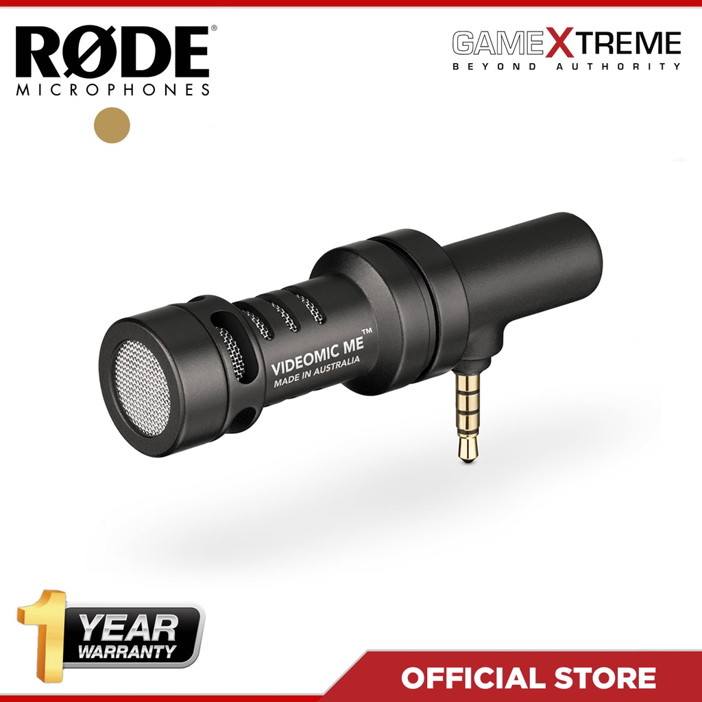 Rode VideoMic Me Compact TRRS Cardioid Mini-Shotgun Microphone for ...