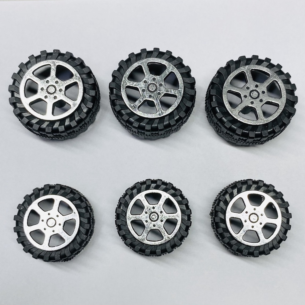 Diy mini plastic wheels of all sizes to install car toy making models ...