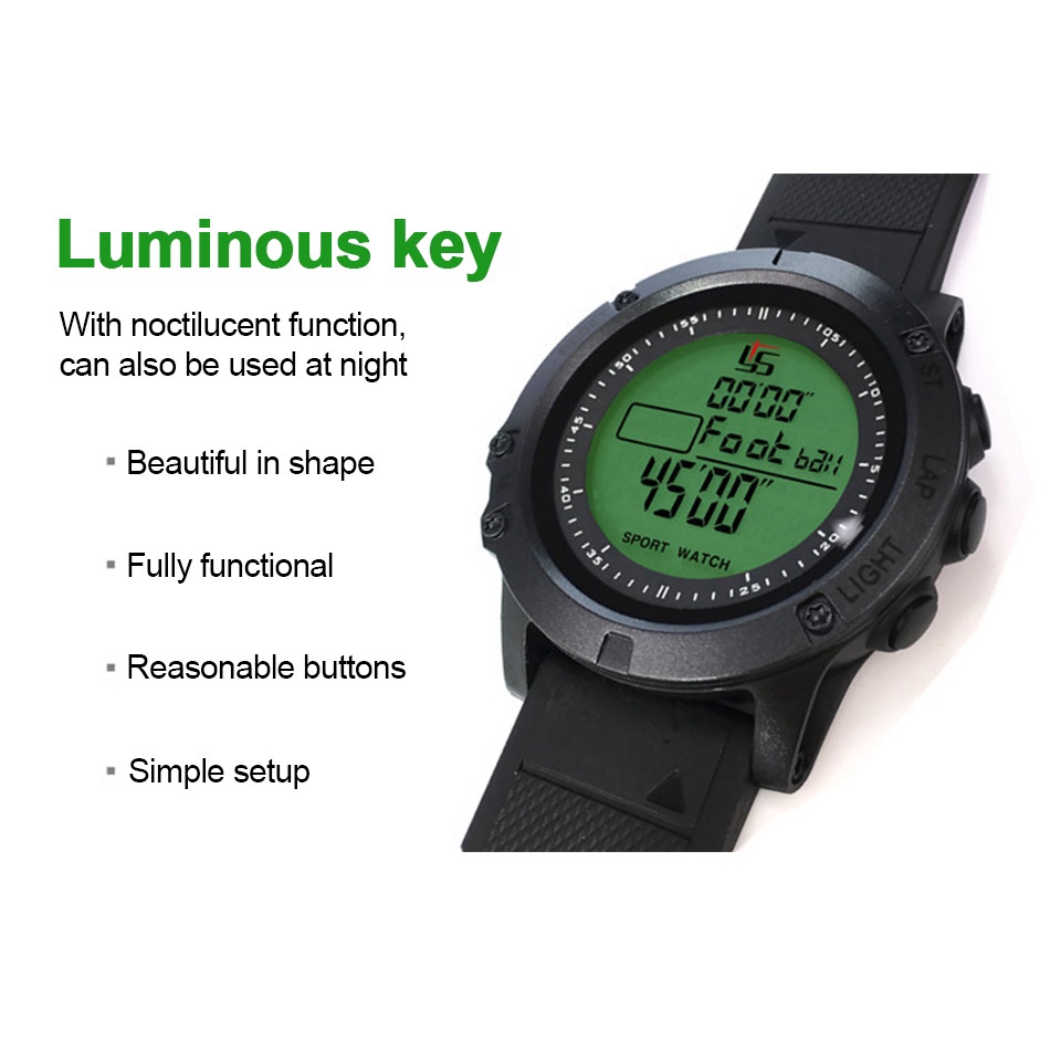 Digital Sport Stopwatch Soccer Referee Timer LCD Multifunctional ...