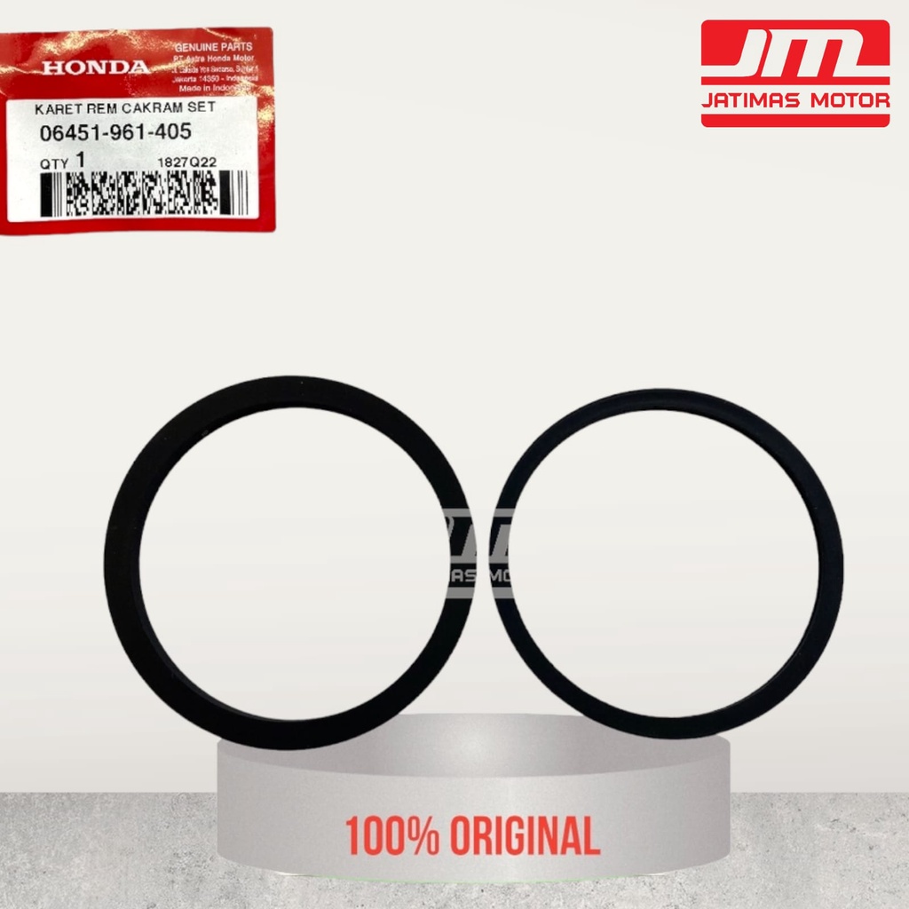 06451-961-405 Seal sil piston Front Disc Caliper beat blade pcx Tojiro sonic spacy supra GTR ...