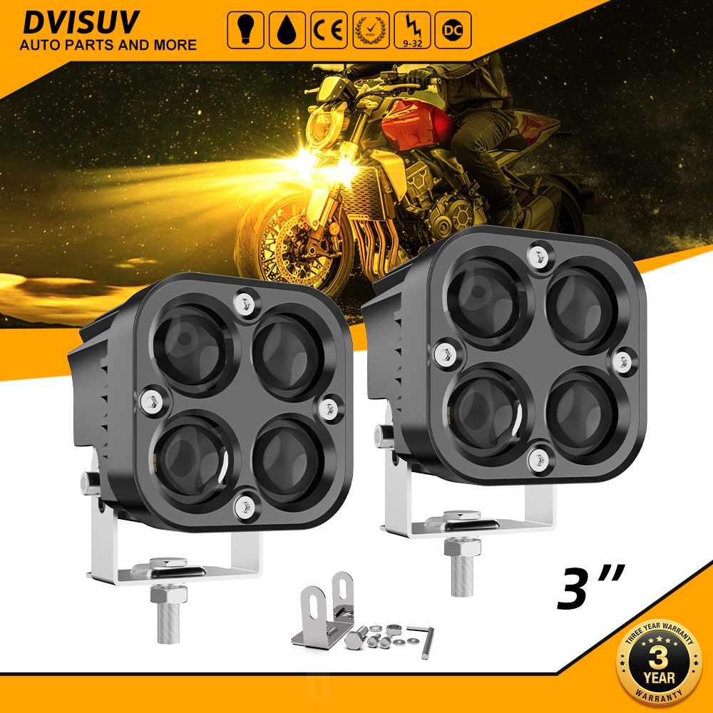 Mini Driving Light White+Yellow Universal High Quality 100W LED Work ...