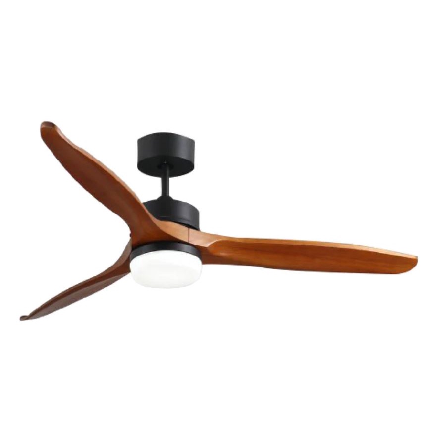 ACO ACO8074RBZ Aria Series Ceiling Fan with LED Lt 3-Bld 52" Rubbed ...