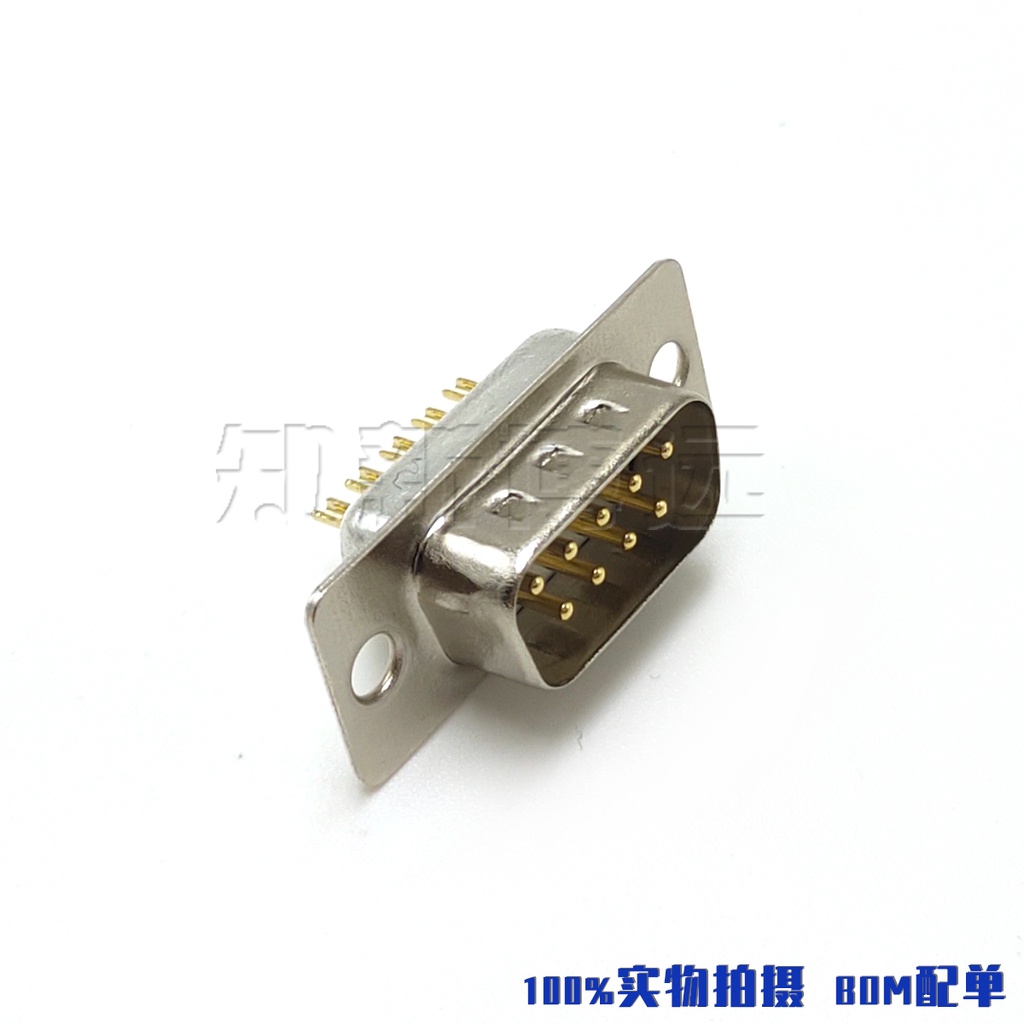 Gold-Plated Bur DB9 Male Head RS232/485 Serial Port D-SUB9 Core ...