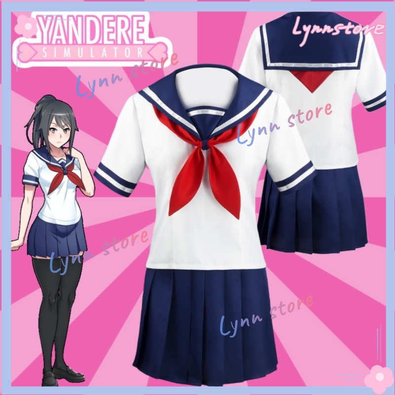 Game ‘’Yandere Simulator‘’ Cosplay Costume Ayano Aishi Uniform JK ...