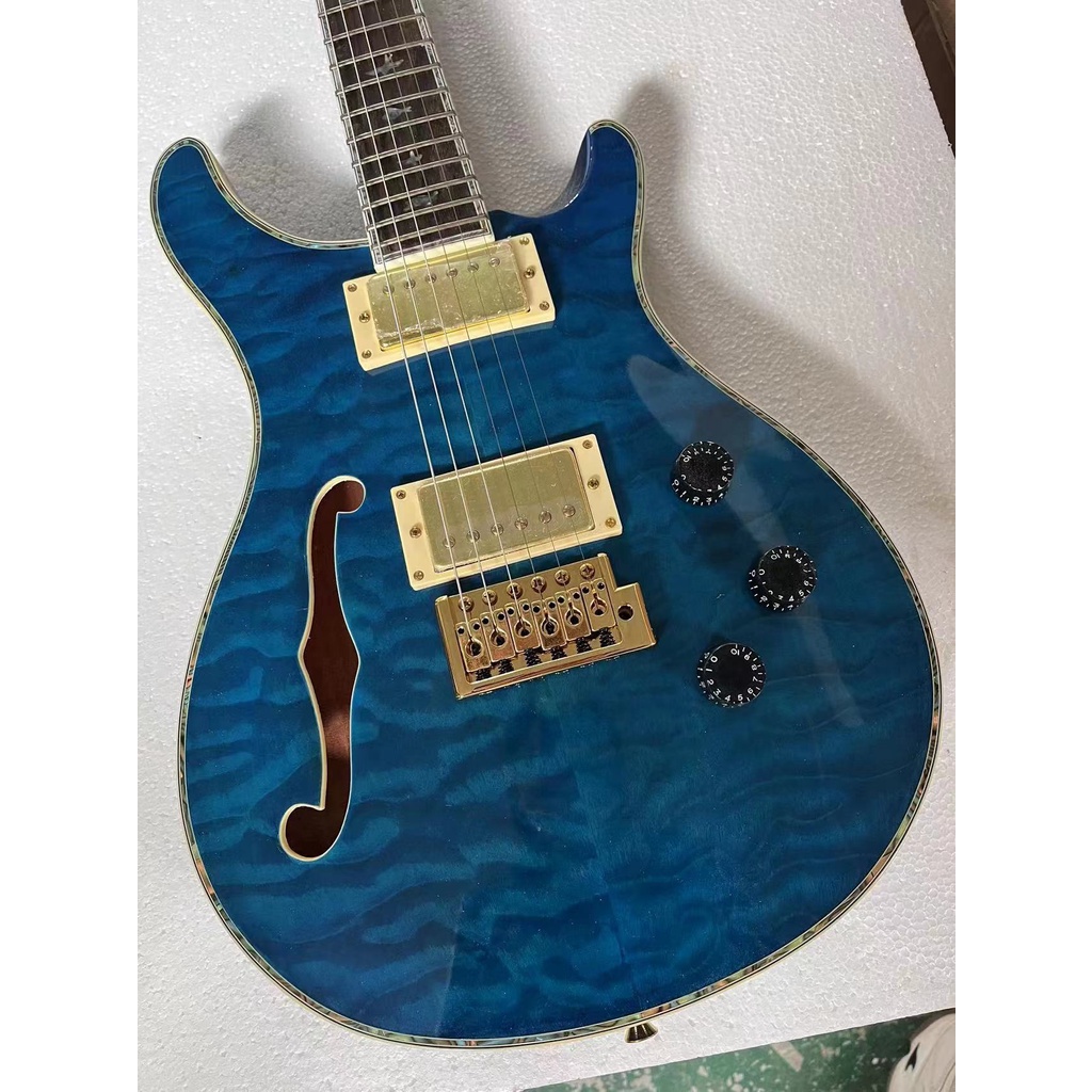 Rare PRS Paul Reed Quilted Maple Top Semi Holllow Body Electric Guitar ...