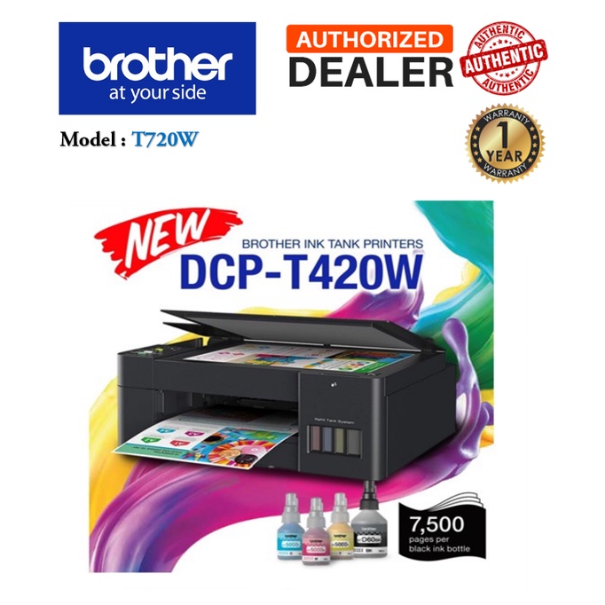 Brother DCP-T420W Inkjet Printer / Wireless Printing / Mobile Printing ...