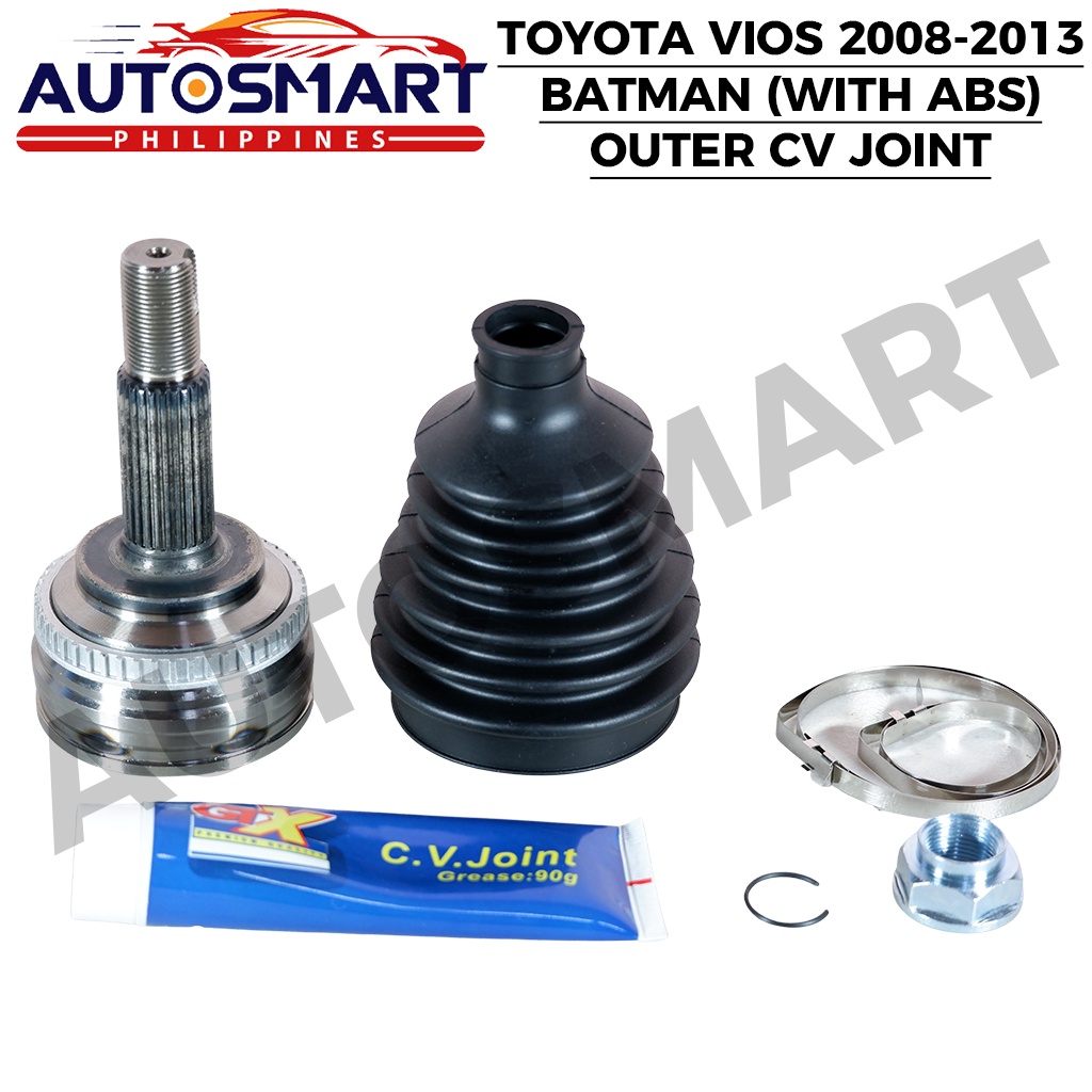 Toyota Vios 2008-2013 (2nd Gen/Batman) Outer CV Joint (With ABS) (23T X ...