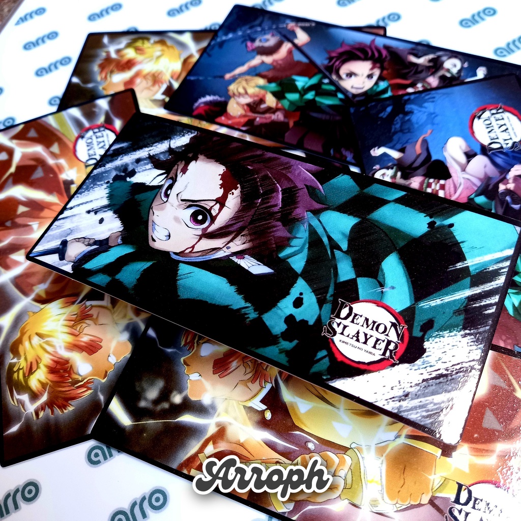 Demon Slayer : Kimetsu No Yaiba | Anime Sticker (Aquaflask, Laptop ...