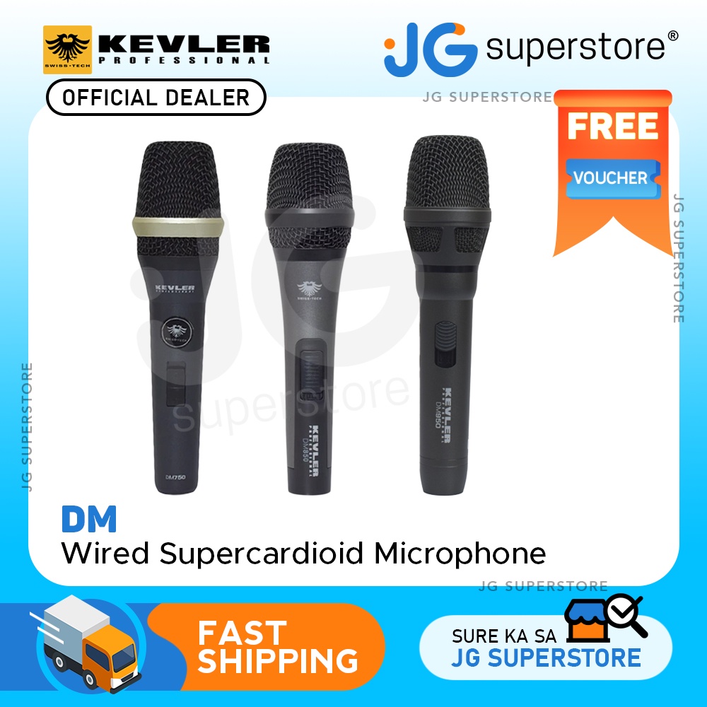 KEVLER DM Series Precision Crafted Super Cardioid Dynamic Microphone ...
