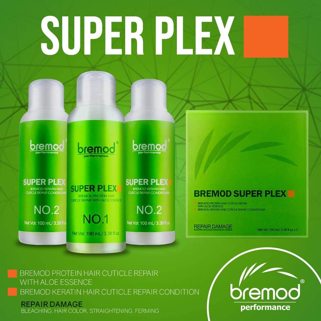 Bremod Super Plex Hair Treatment ,repair and Protect Hair Damages BR ...