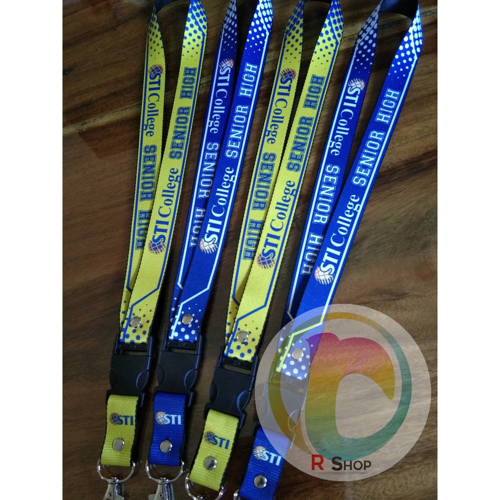 STI College Senior HIgh Lanyard ID Lace ID sling ID Cord Sublimation ...